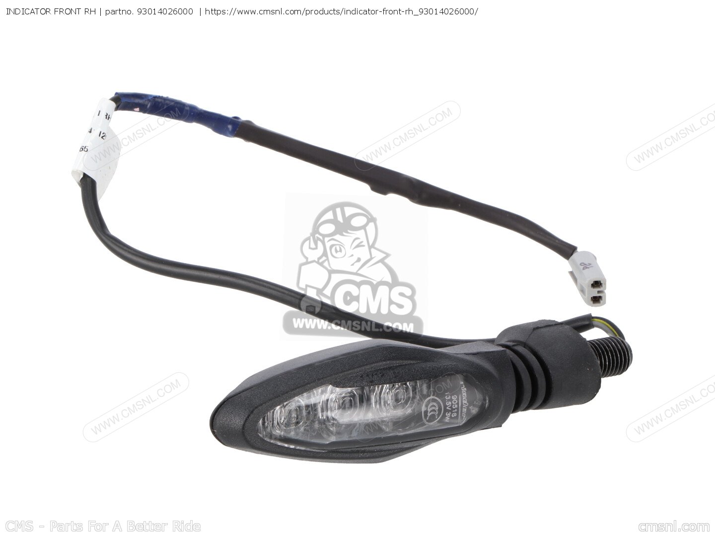 93014026000: INDICATOR FRONT RH KTM - buy the 93014026000 at CMSNL