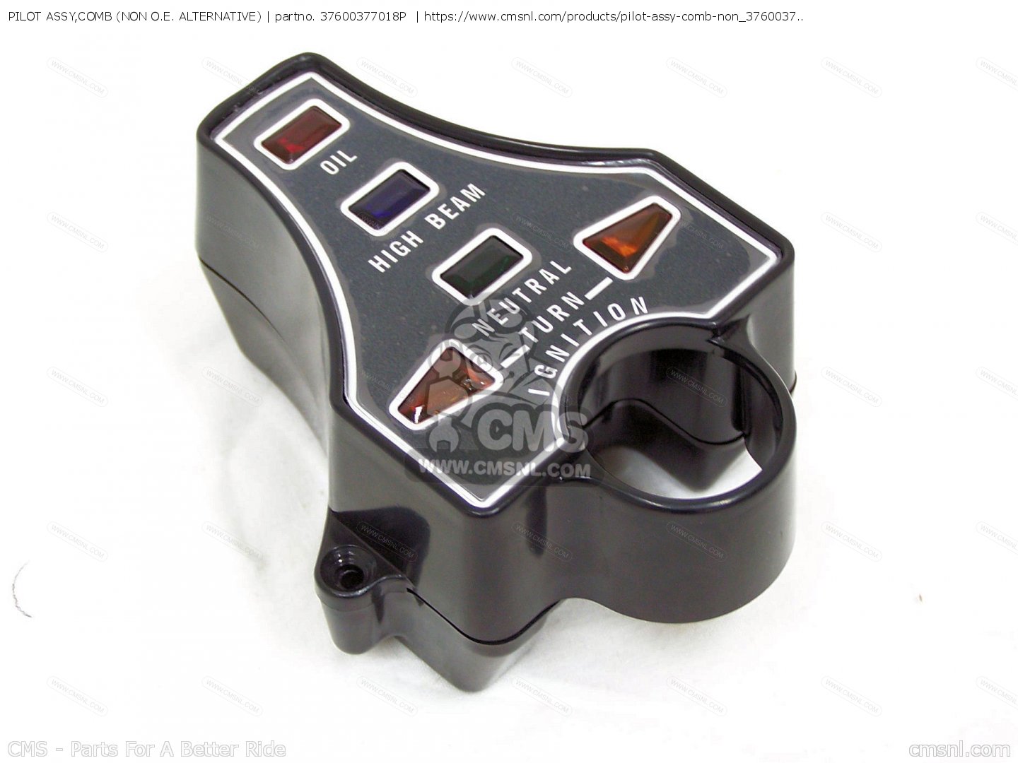 37600377018P: INDICATOR LIGHTS CONSOLE INSTRUMENTS BOX PILOT LAMP (NON ...