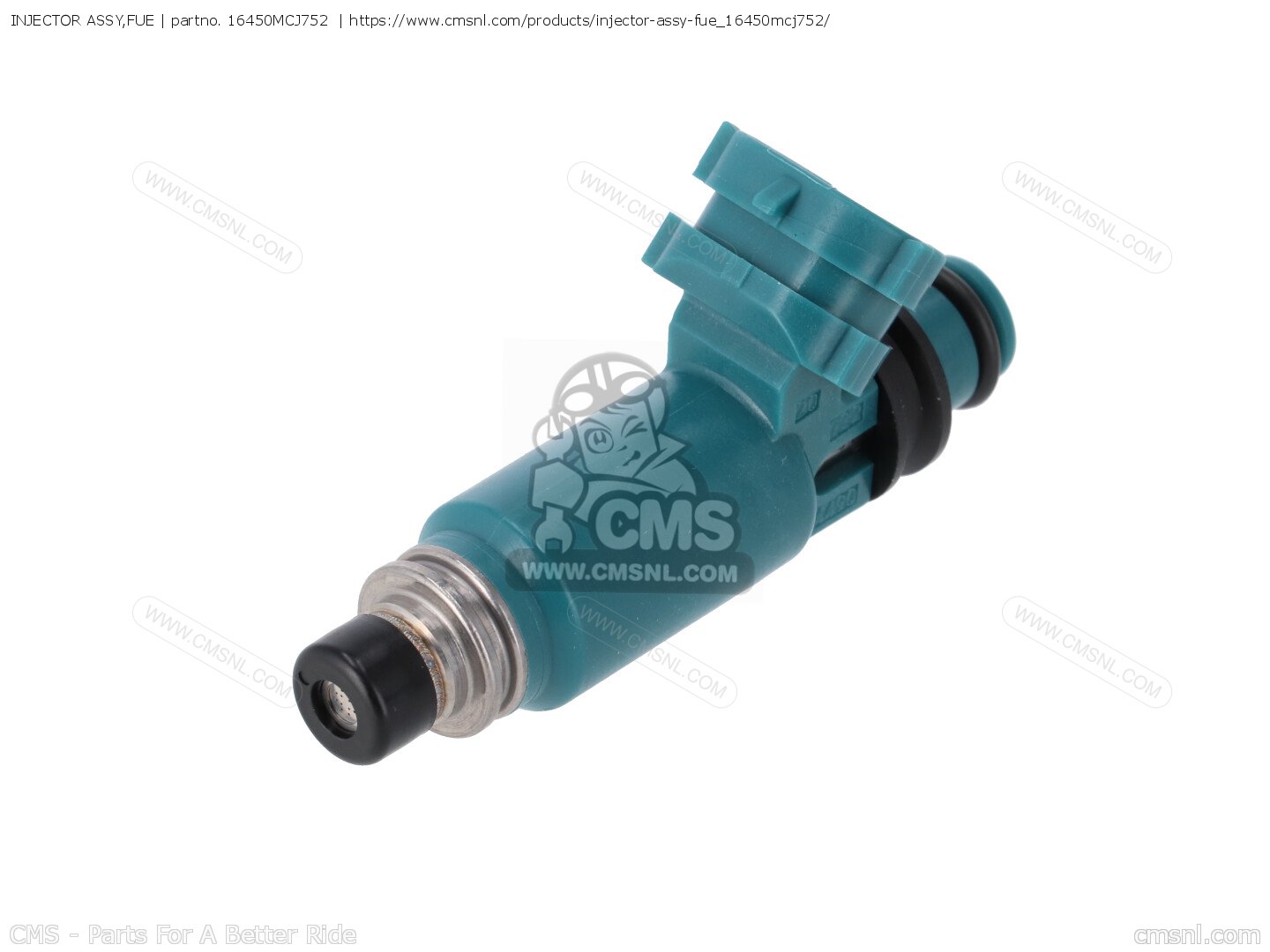 16450MCJ752: INJECTOR ASSY,FUE Honda - buy the 16450-MCJ-752 at CMSNL