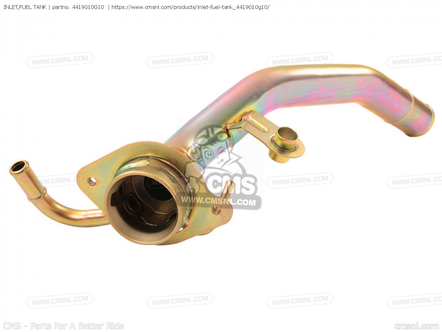 4419010G10: INLET,FUEL TANK Suzuki - buy the 44190-10G10 at CMSNL