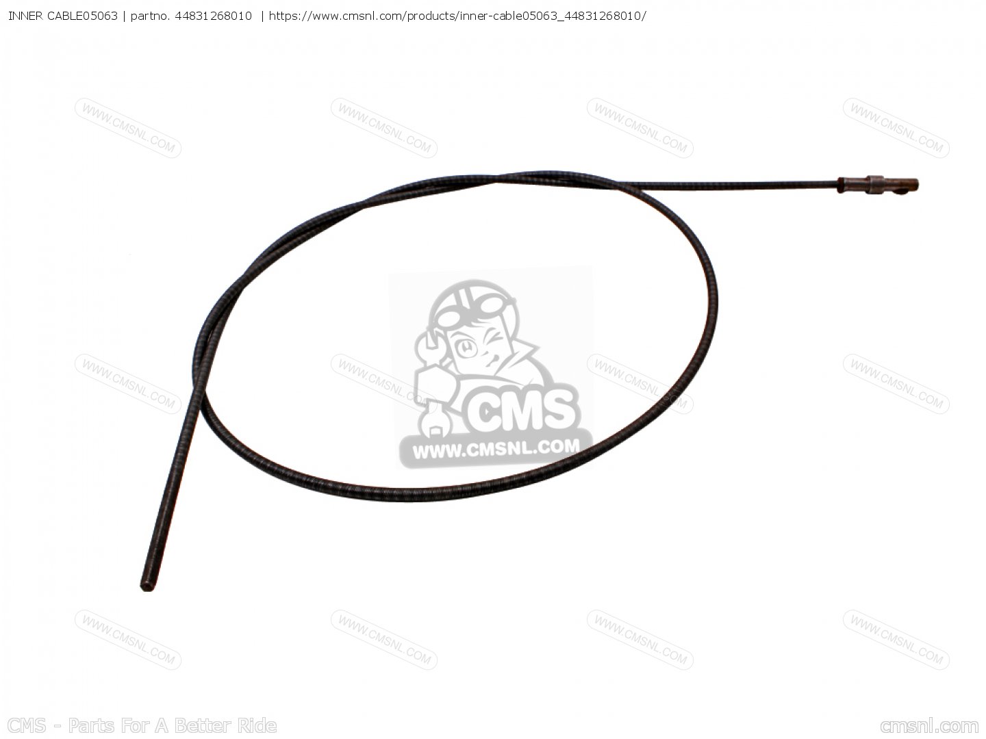 44831268010: INNER CABLE05063 Honda - buy the 44831-268-010 at CMSNL