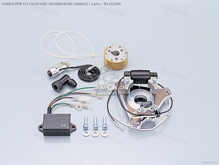 7511412250: Inner Rotor Kit (2)(xr100r) (xr100r(he03e-1200001)) Kitaco ...