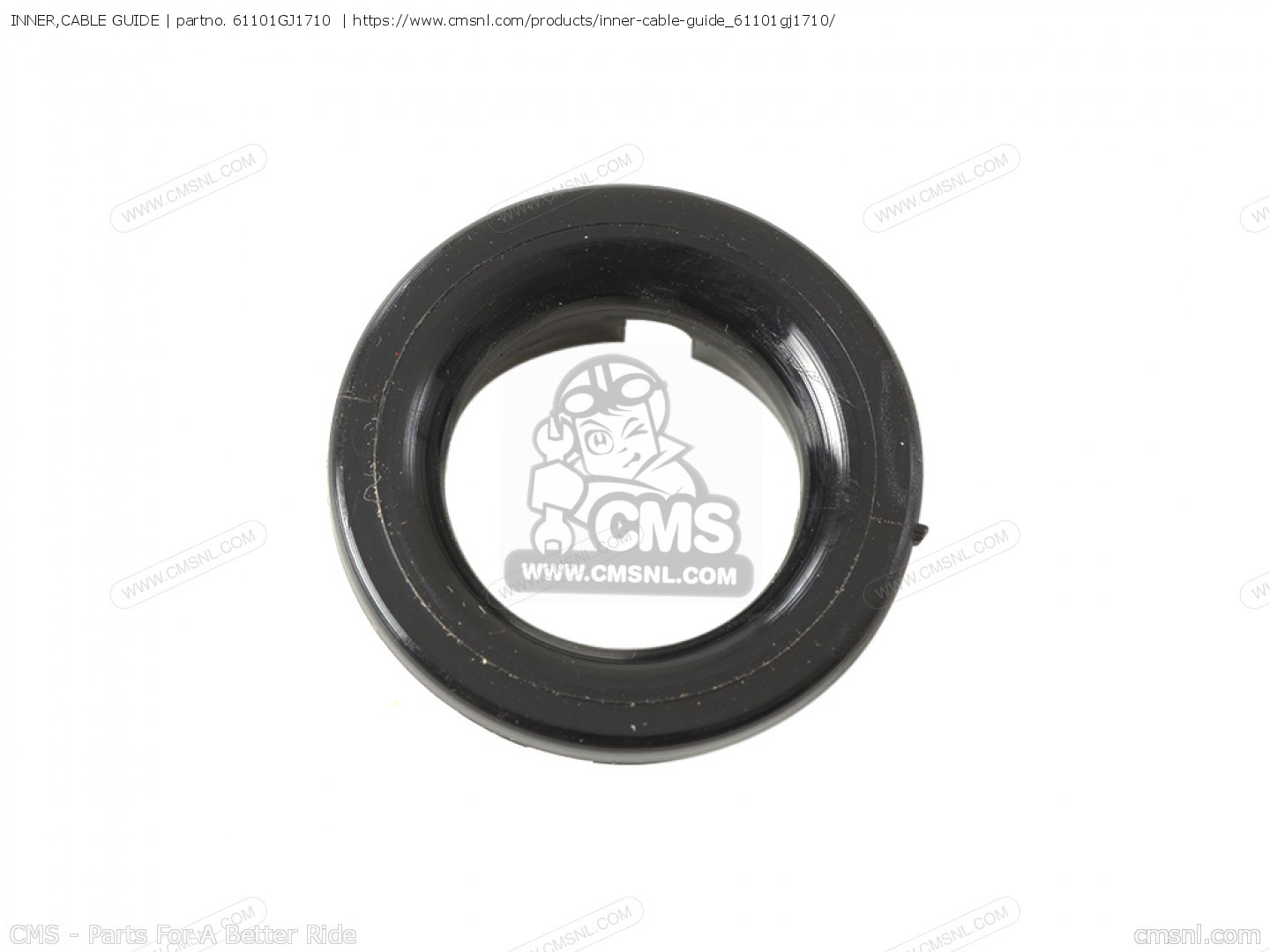 61101GJ1710: Inner,cable Guide Honda - buy the 61101-GJ1-710 at CMSNL