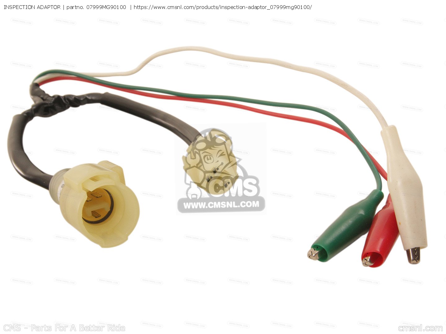 07999MG90100: Inspection Adaptor Honda - buy the 07999-MG9-0100 at CMSNL