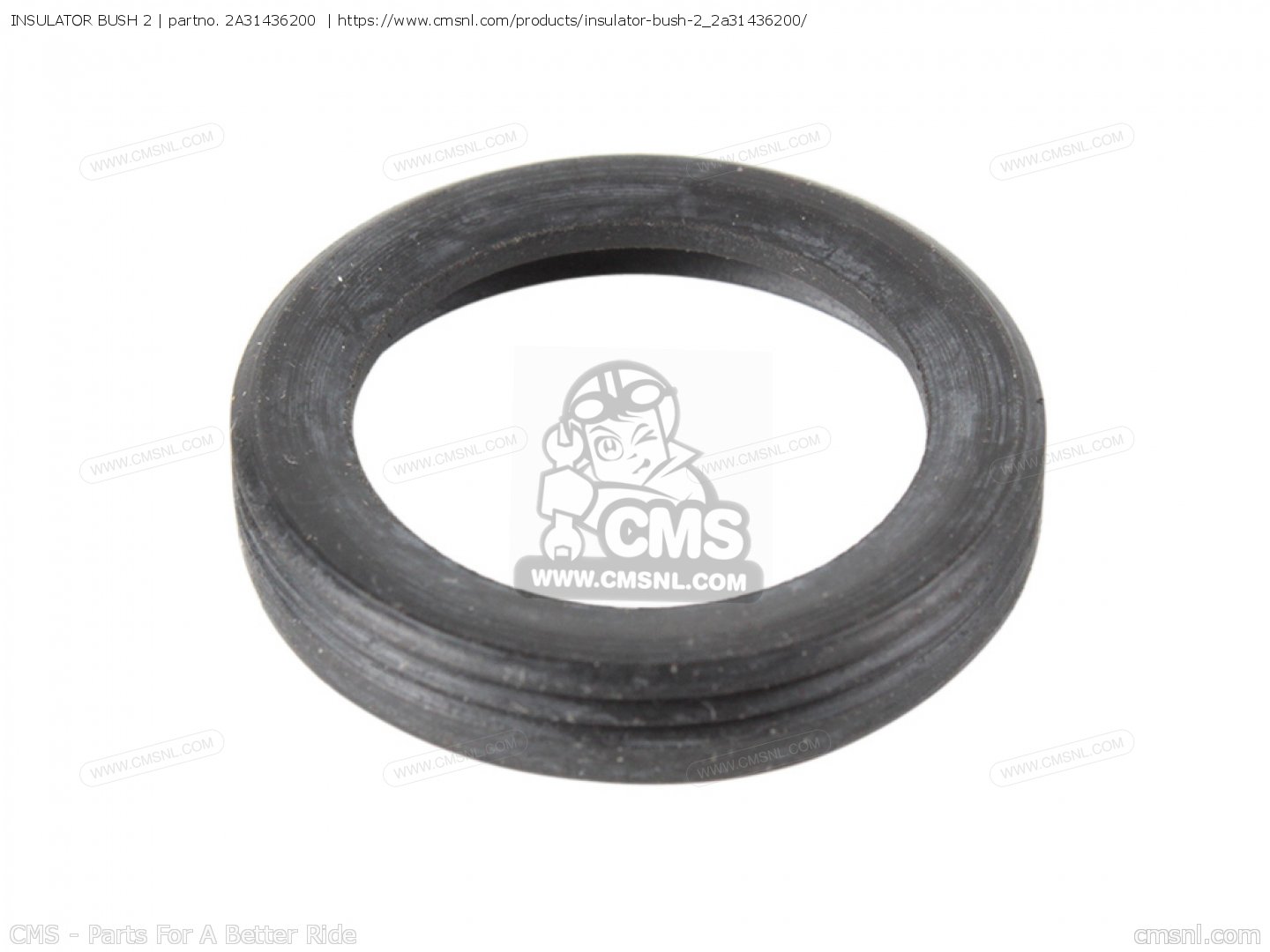 INSULATOR BUSH 2 for Yamaha - order at CMSNL