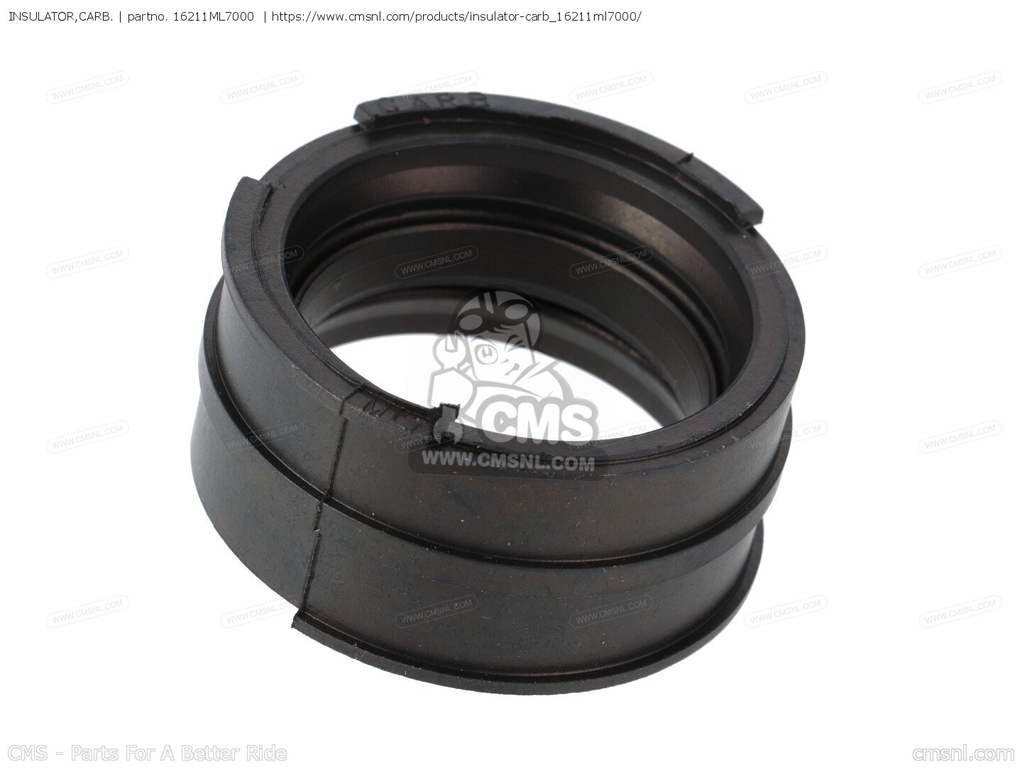 16211ML7000: INSULATOR,CARB. Honda - buy the 16211-ML7-000 at CMSNL