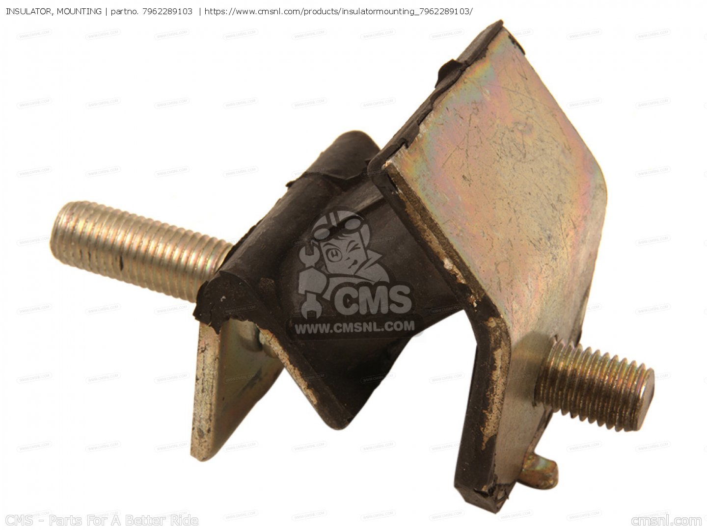 INSULATOR, MOUNTING for EF1800 EF2600 EF1200 GENERATOR - order at CMSNL