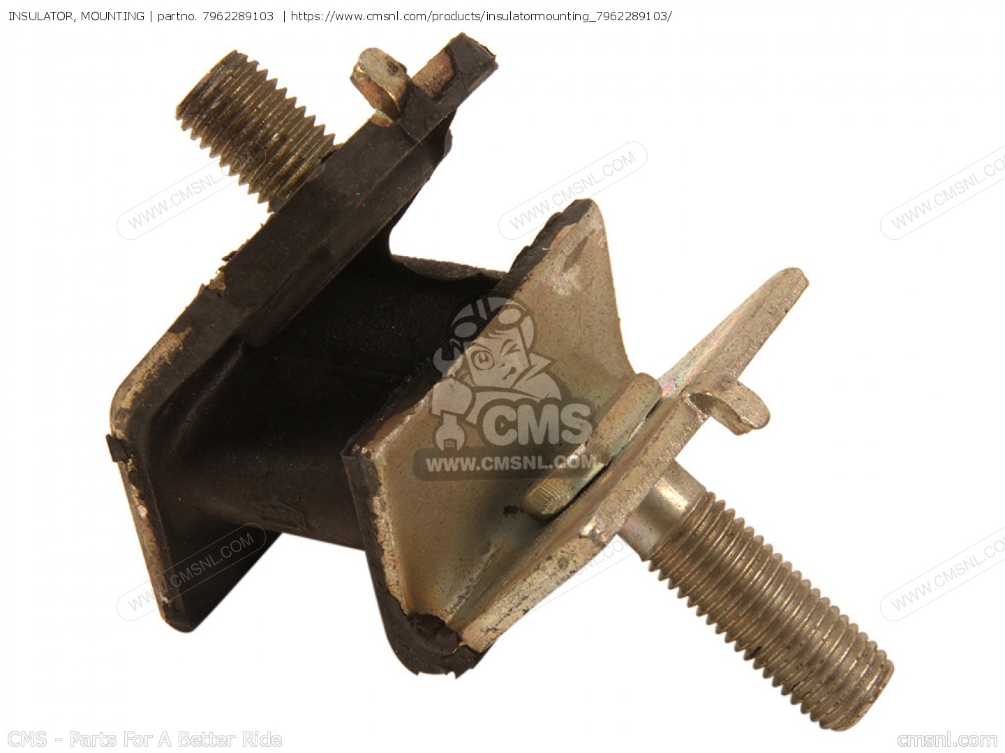 INSULATOR, MOUNTING for EC2000 EC2800 GENERATOR - order at CMSNL