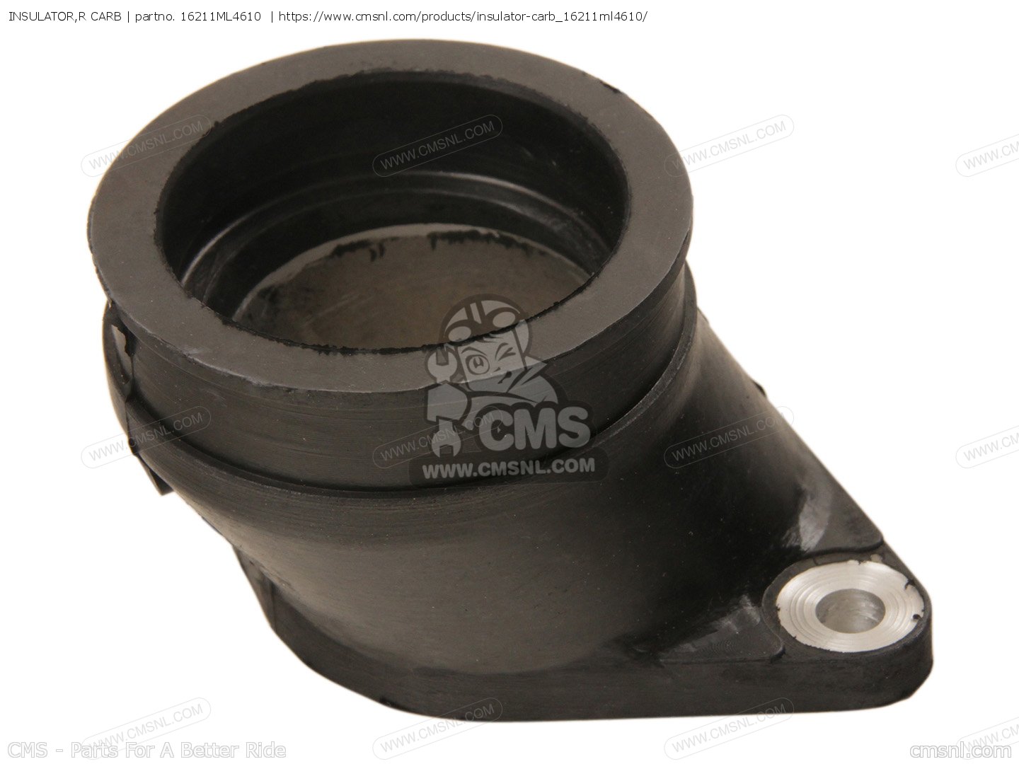 16211ML4610: INSULATOR,R CARB Honda - buy the 16211-ML4-610 at CMSNL