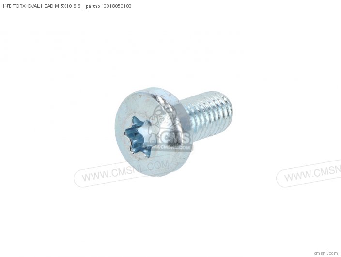 INT. TORX OVAL HEAD M 5X10 8.8 for 790 Adventure R ASEAN 2020 - order ...