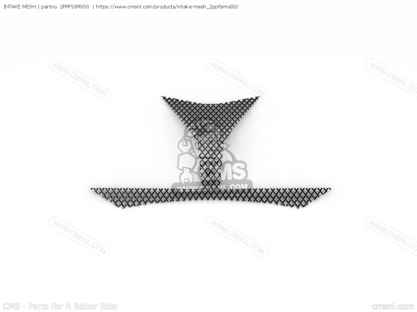 2PPFSIMS00: INTAKE MESH Yamaha - buy the 2PP-FSIMS-00-00 at CMSNL