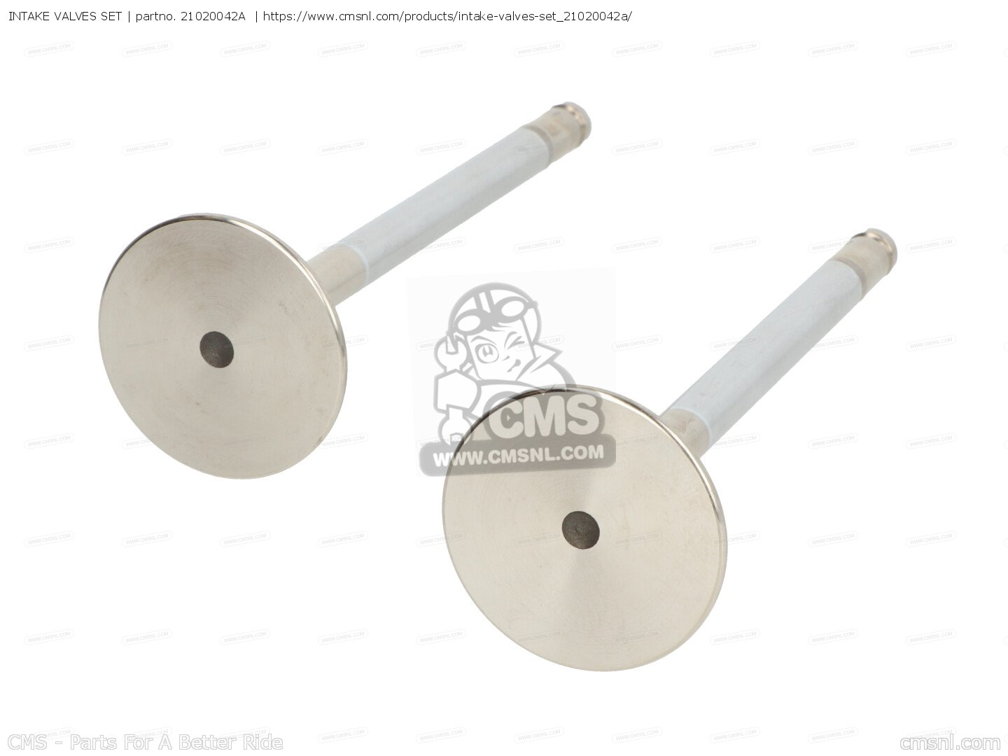 21020042A: INTAKE VALVES SET Ducati - buy the 21020042A at CMSNL