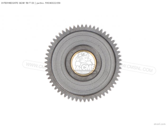 59040022158: INTERMEDIATE GEAR 58-T 03 KTM - buy the 59040022158 at CMSNL