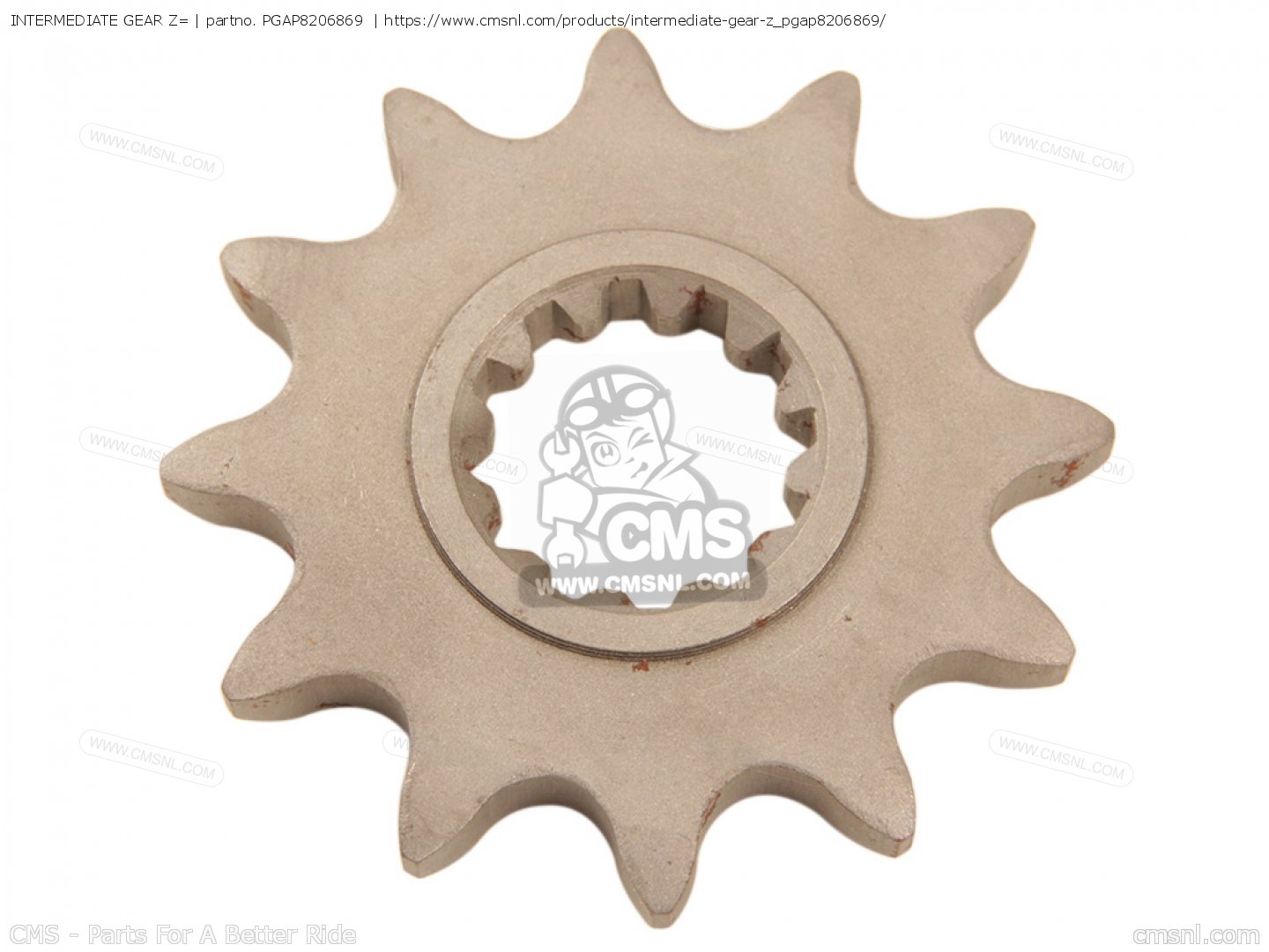 PGAP8206869: Intermediate Gear Z= Piaggio Group - buy the AP8206869 at ...