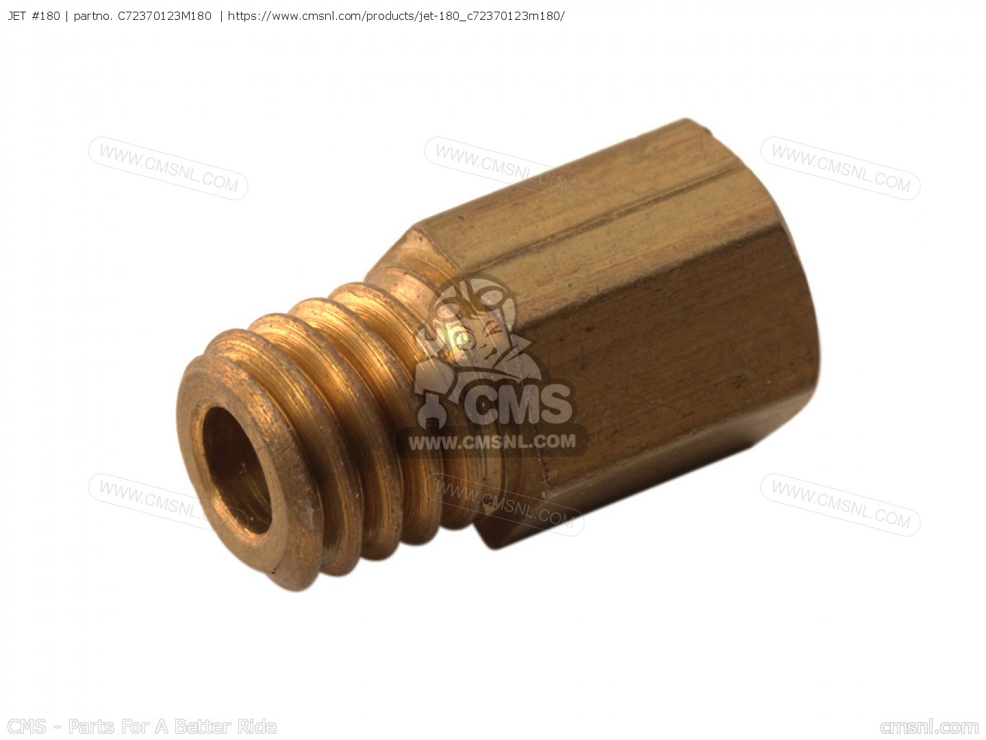 C72370123M180: JET #180 Honda - buy the C7237-012-3M180 at CMSNL