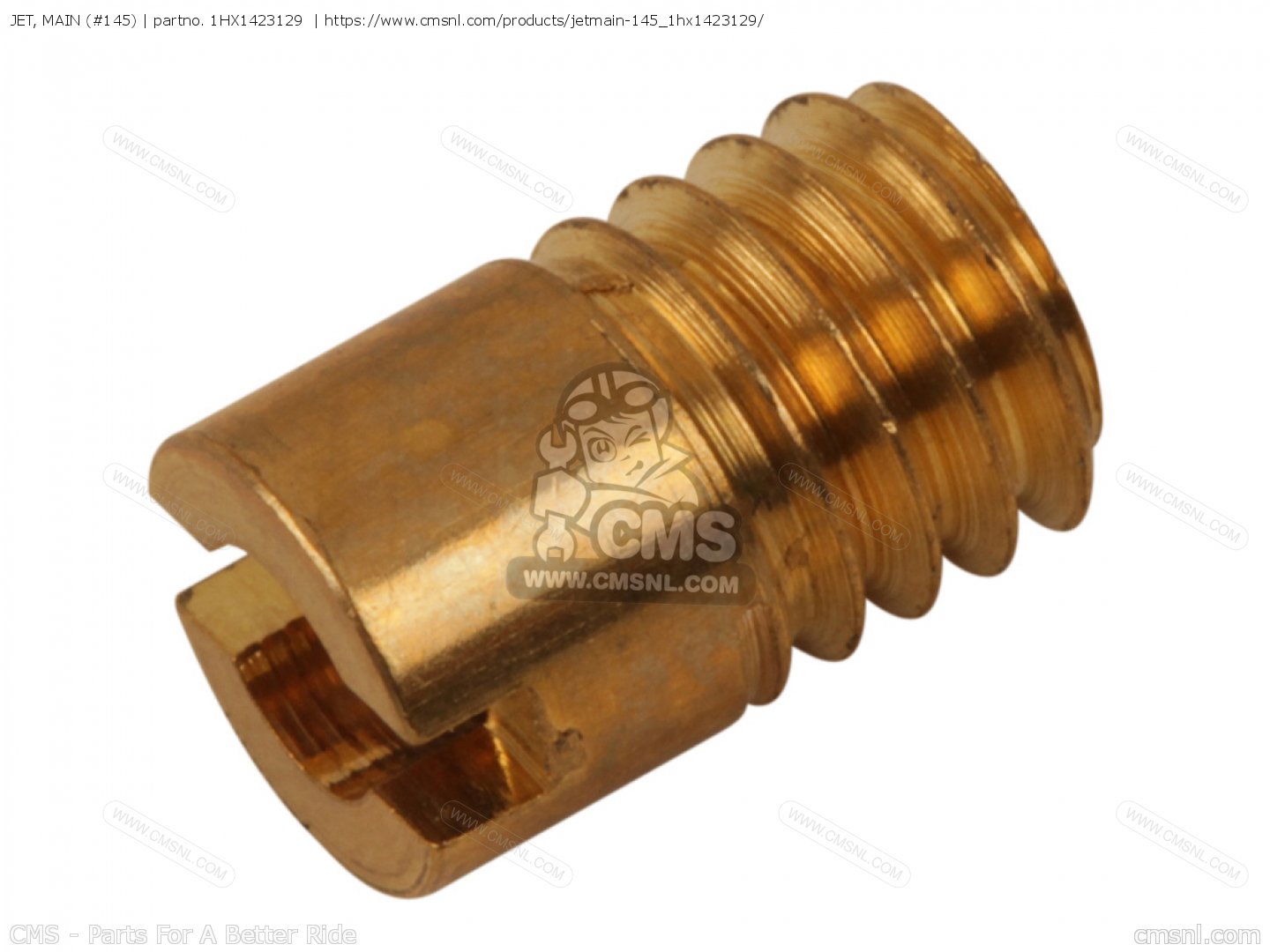 1HX1423129: JET, MAIN (#145) Yamaha - buy the 1HX-14231-29-00 at CMSNL