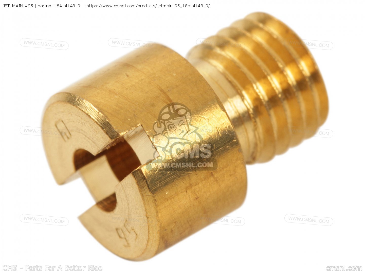 18A1414319: JET, MAIN #95 Yamaha - buy the 18A-14143-19-00 at CMSNL