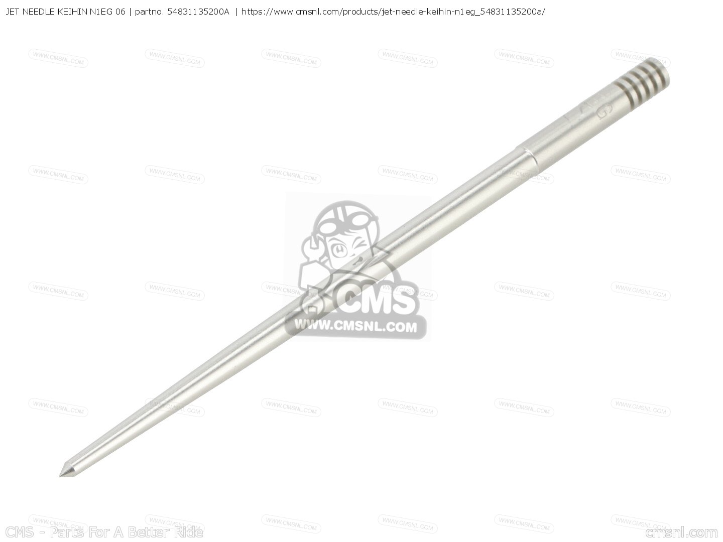 54831135200A: JET NEEDLE KEIHIN N1EG 06 Husqvarna - buy the 54831135200 ...