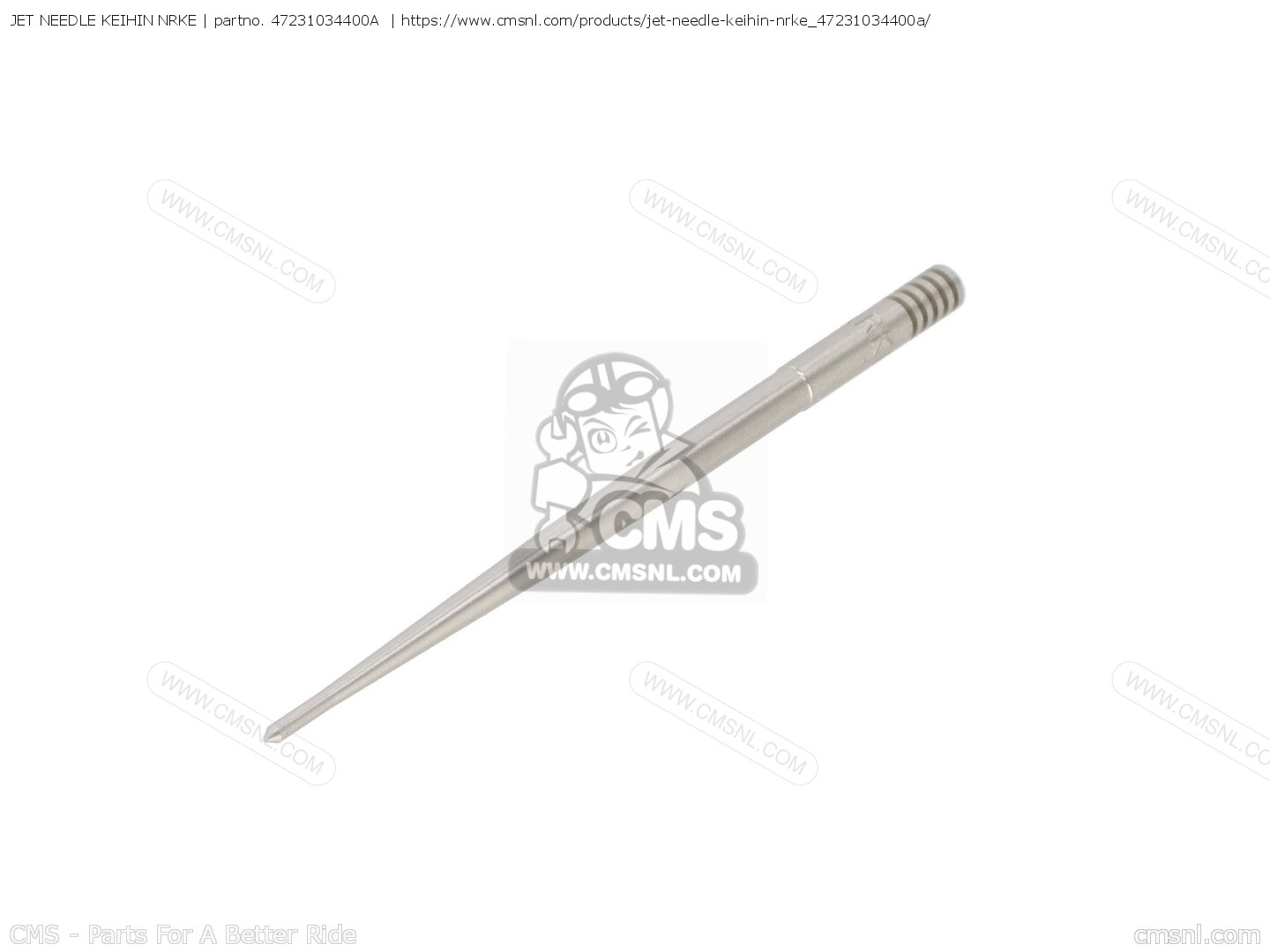 47231034400A: JET NEEDLE KEIHIN NRKE Husqvarna - buy the 47231034400 at ...