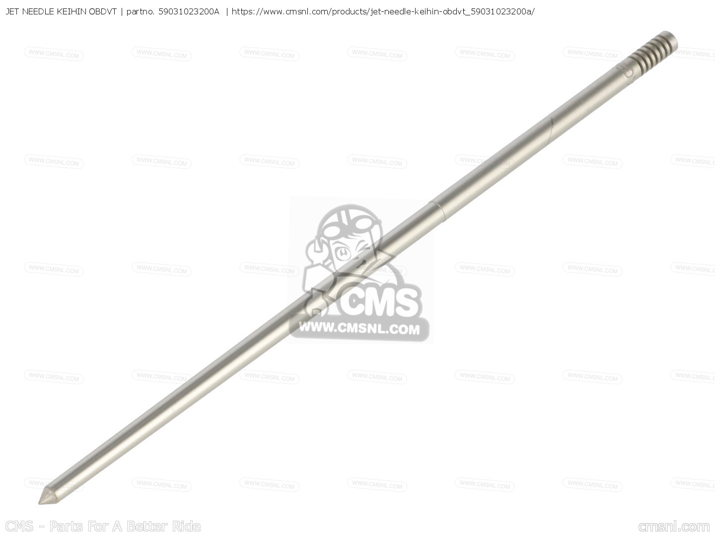 59031023200A: JET NEEDLE KEIHIN OBDVT Husqvarna - buy the 59031023200 ...