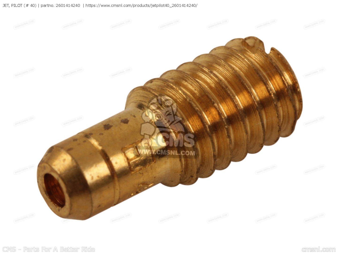 2601414240: JET, PILOT (# 40) Yamaha - buy the 260-14142-40-00 at CMSNL