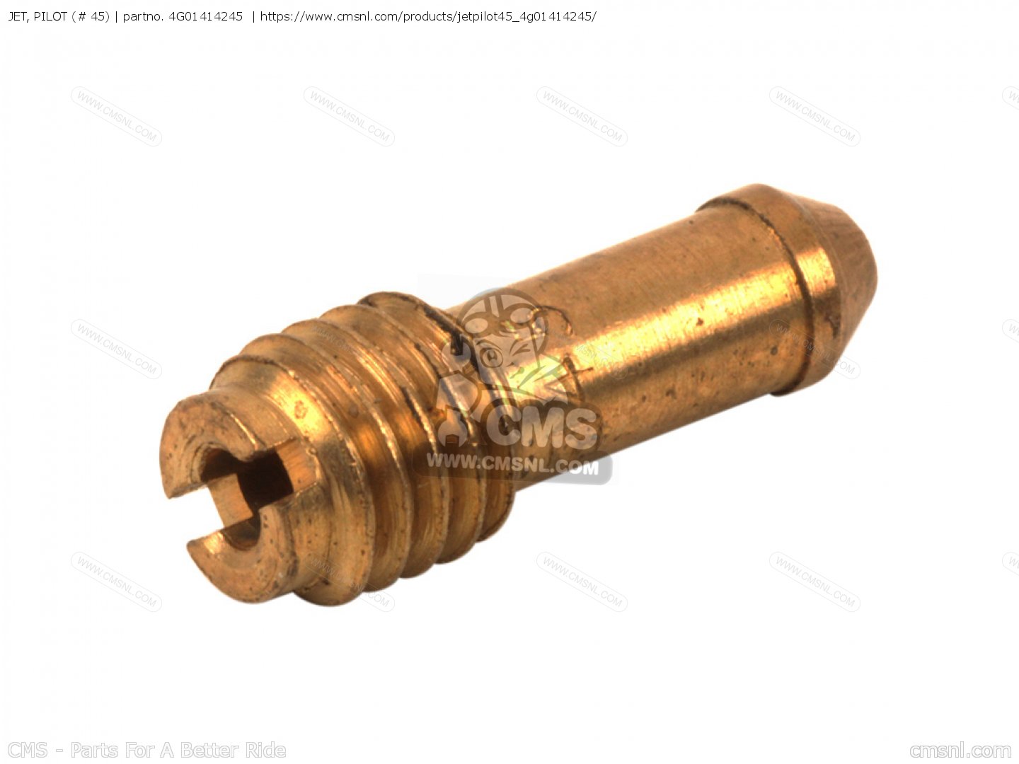 4G01414245: JET, PILOT (# 45) Yamaha - buy the 4G0-14142-45-00 at CMSNL