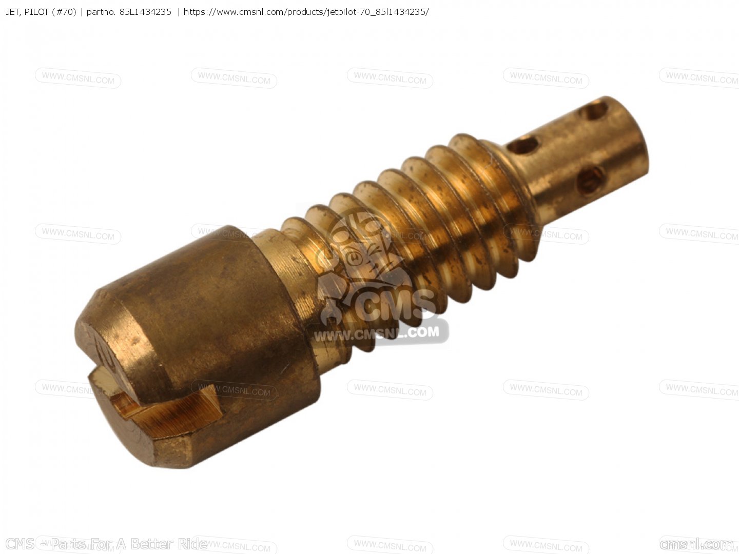 85L1434235: JET, PILOT (#70) Yamaha - buy the 85L-14342-35-00 at CMSNL