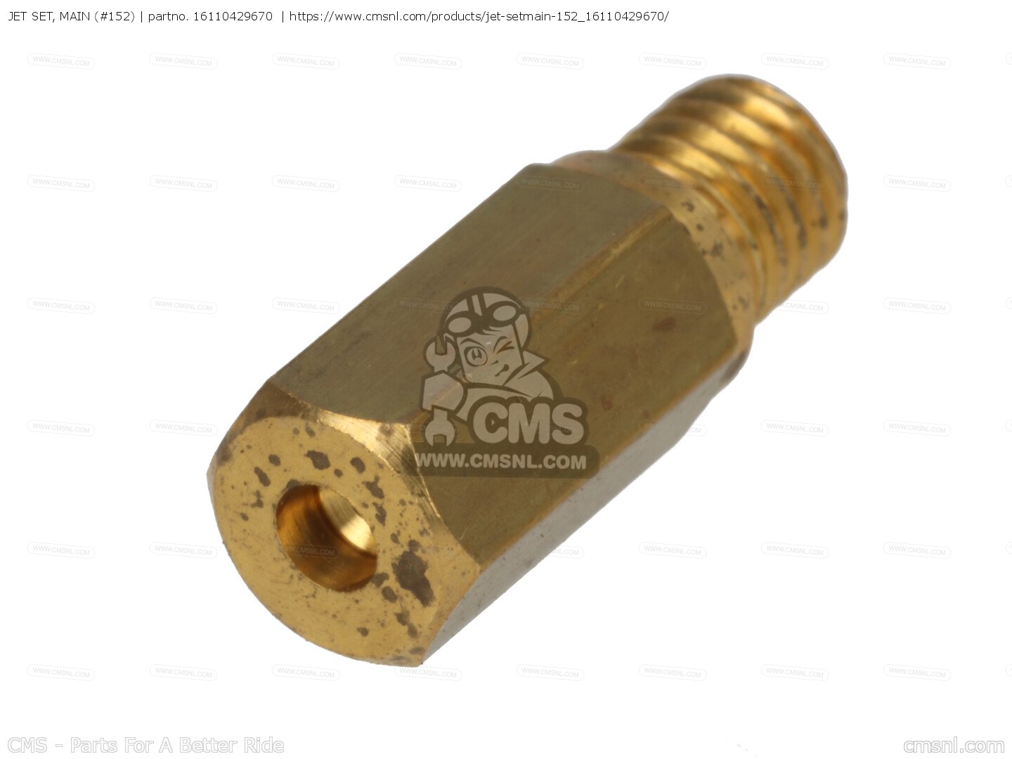 16110429670: JET SET, MAIN (#152) Honda - buy the 16110-429-670 at CMSNL