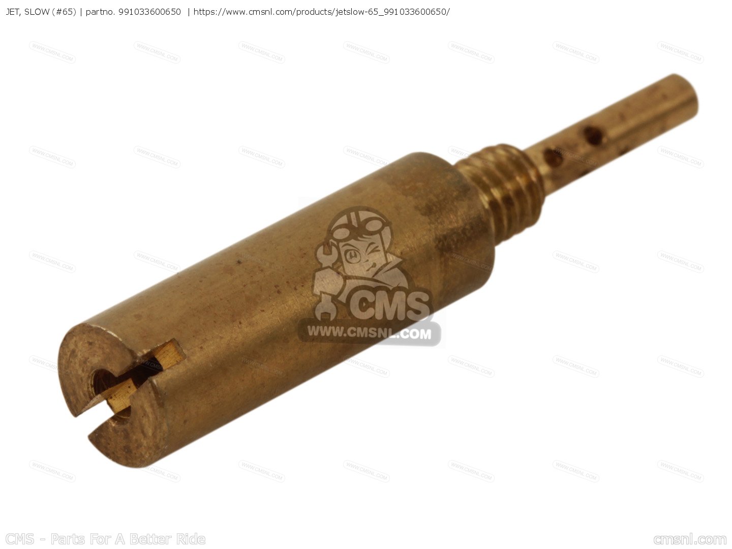 991033600650: JET, SLOW (#65) Honda - buy the 99103-360-0650 at CMSNL