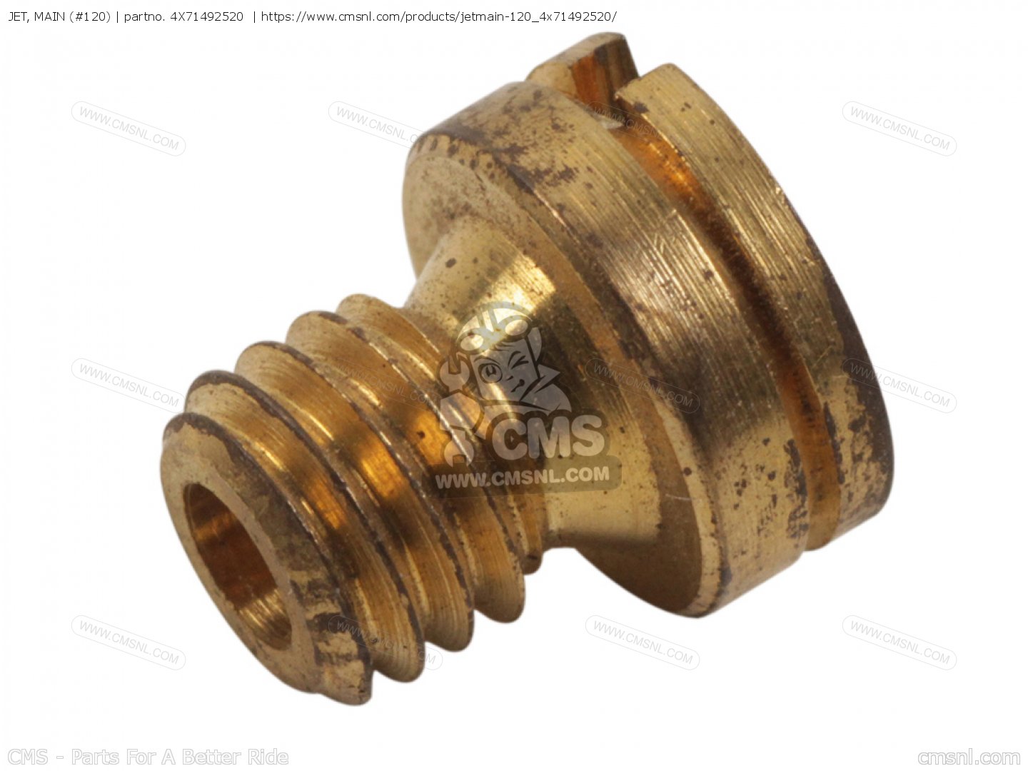 JET, MAIN (#120) for XJ750M MIDNIGHTMAXIM 1983 (D) USA - order at CMSNL