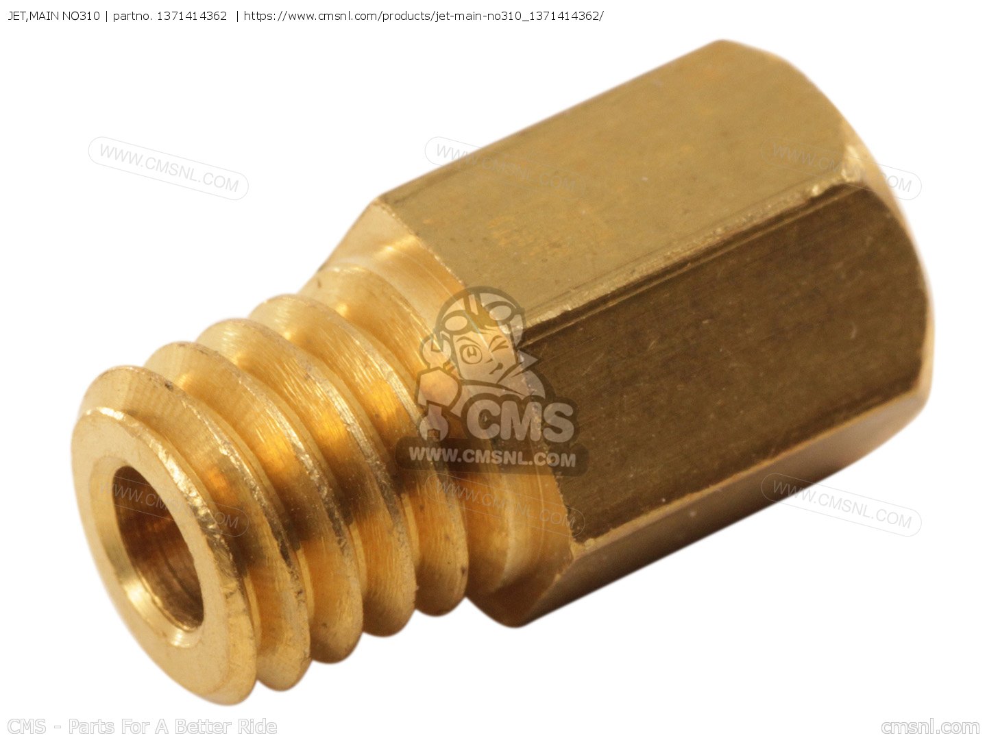 1371414362: JET,MAIN NO310 Yamaha - buy the 137-14143-62-00 at CMSNL