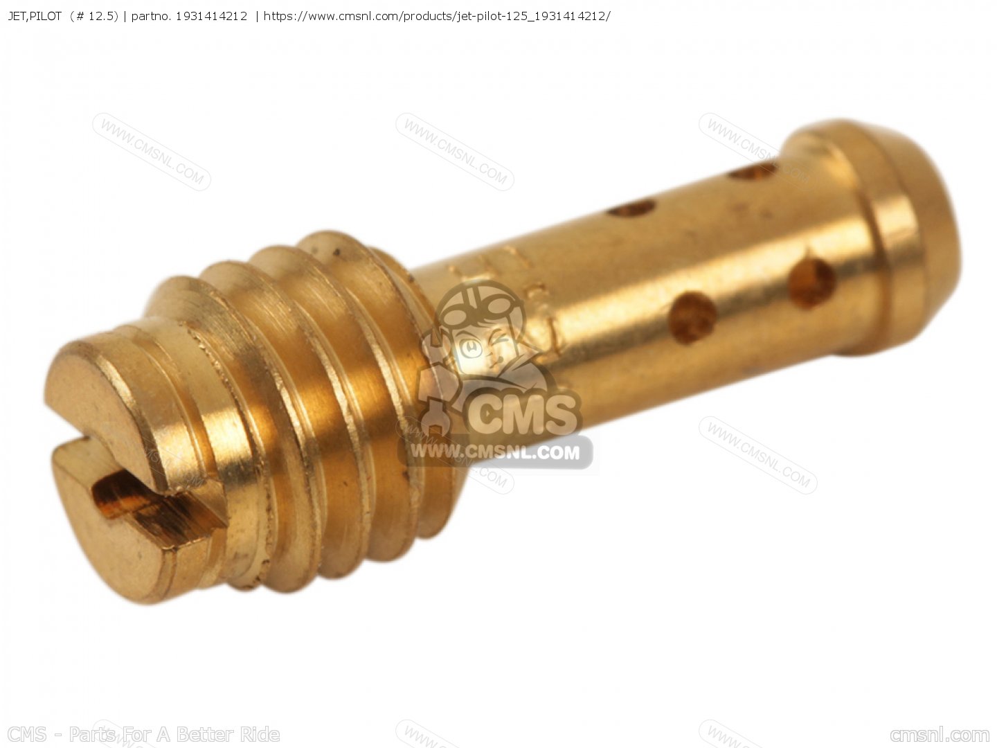 JET,PILOT (# 12.5) for Yamaha - order at CMSNL