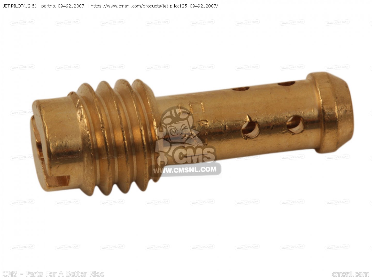 0949212007: JET,PILOT(12.5) Suzuki - buy the 09492-12007 at CMSNL