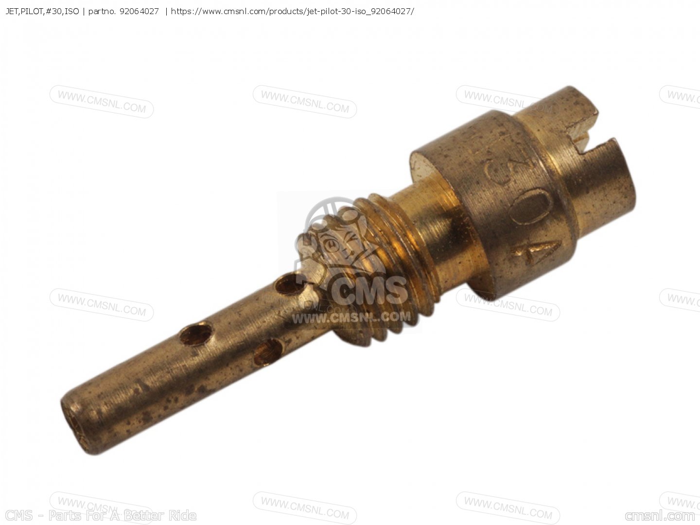 92064027: JET,PILOT,#30,ISO Kawasaki - buy the 92064-027 at CMSNL