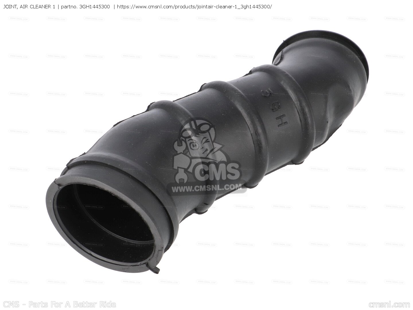 3GH1445300: JOINT, AIR CLEANER 1 Yamaha - buy the 3GH-14453-00-00 at CMSNL