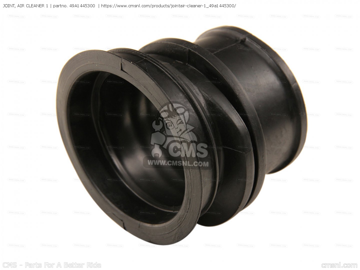 49A1445300: JOINT, AIR CLEANER 1 Yamaha - buy the 49A-14453-00-00 at CMSNL
