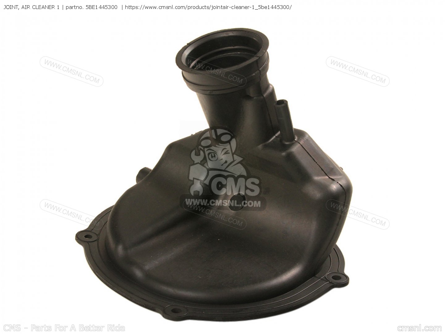 5BE1445300: JOINT, AIR CLEANER 1 Yamaha - buy the 5BE-14453-00-00 at CMSNL