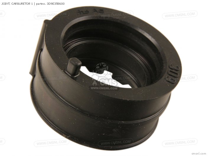 3D9E358600: JOINT, CARBURETOR 1 Yamaha - buy the 3D9-E3586-00-00 at CMSNL