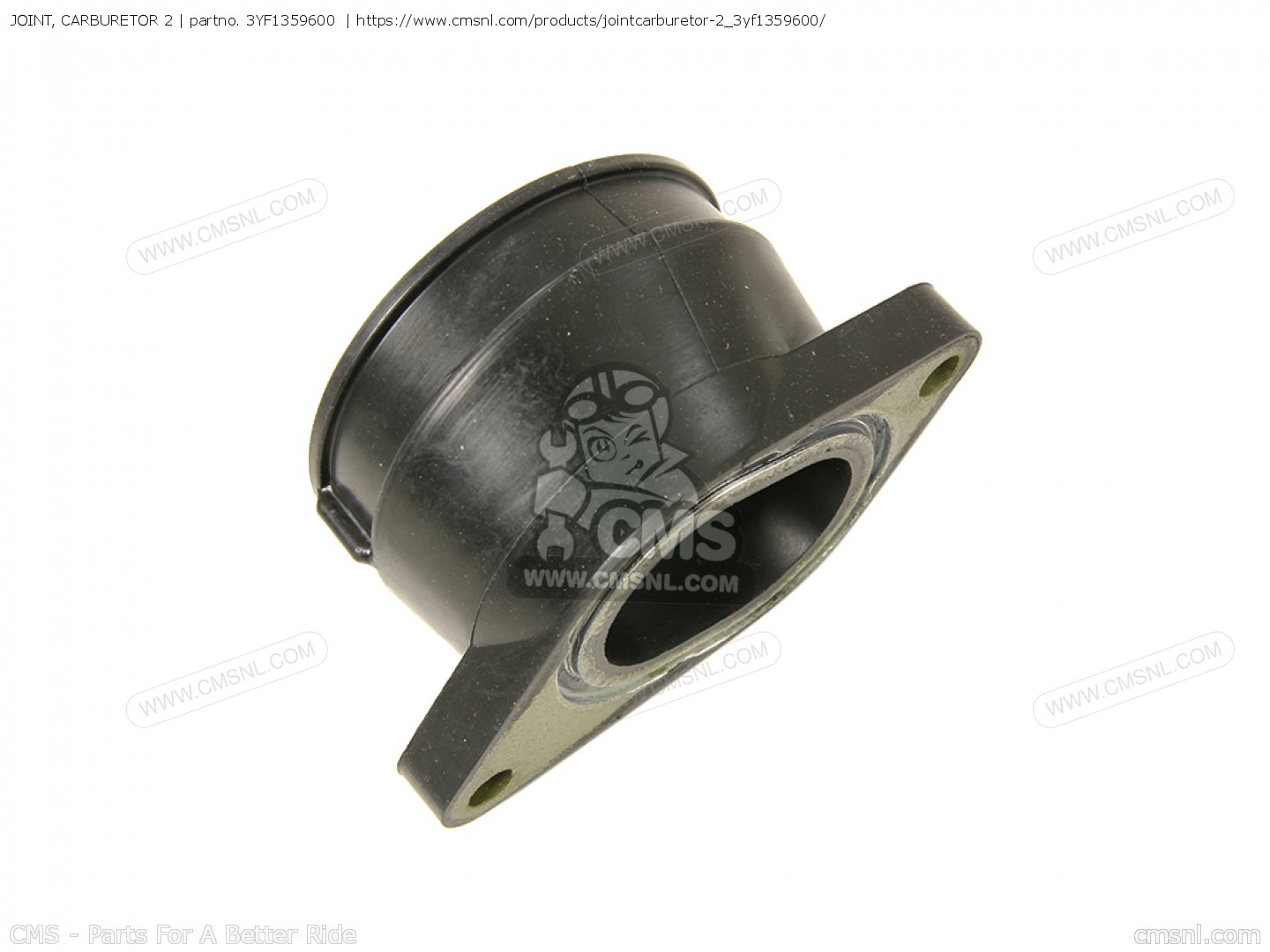 3YF1359600: JOINT, CARBURETOR 2 Yamaha - buy the 3YF-13596-00-00 at CMSNL