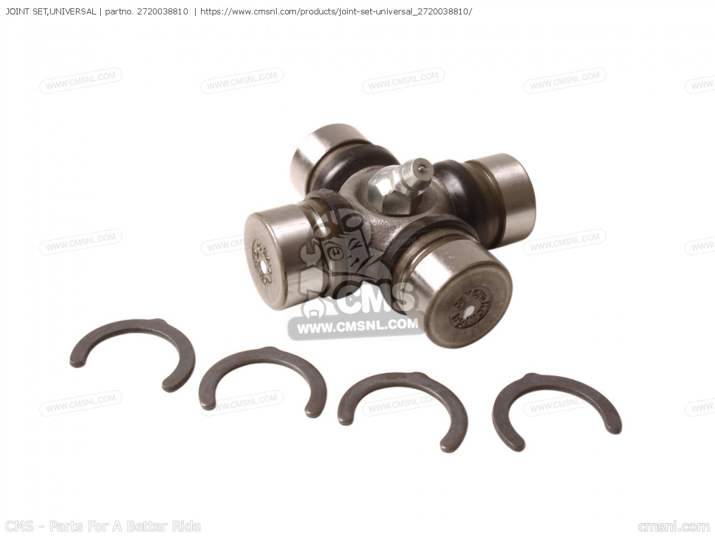 2720038810: JOINT SET,UNIVERSAL Suzuki - buy the 27200-38810 at CMSNL