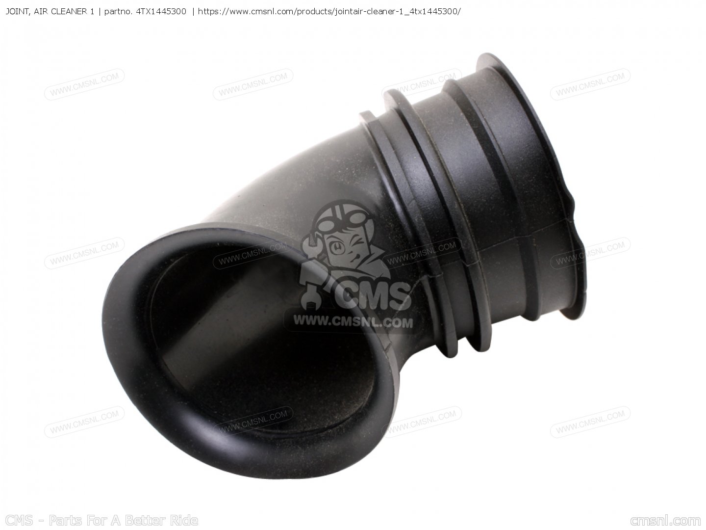 4TX1445300: Joint, Air Cleaner 1 Yamaha - buy the 4TX-14453-00-00 at CMSNL
