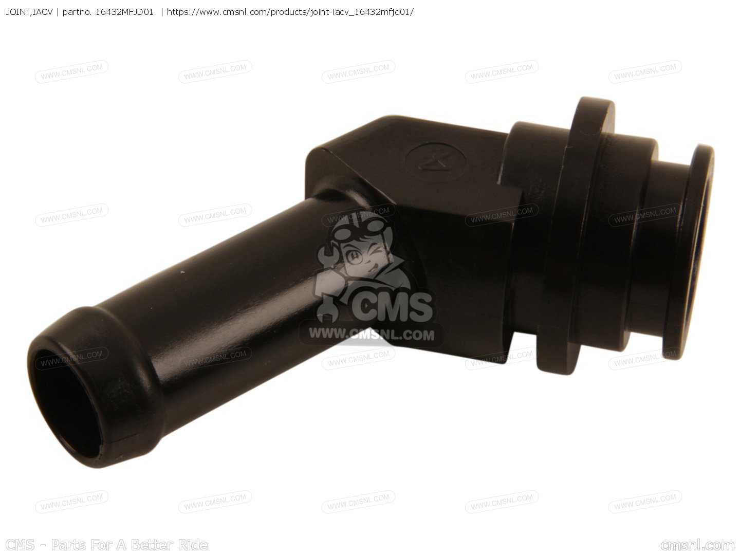 16432MFJD01: JOINT,IACV Honda - buy the 16432-MFJ-D01 at CMSNL