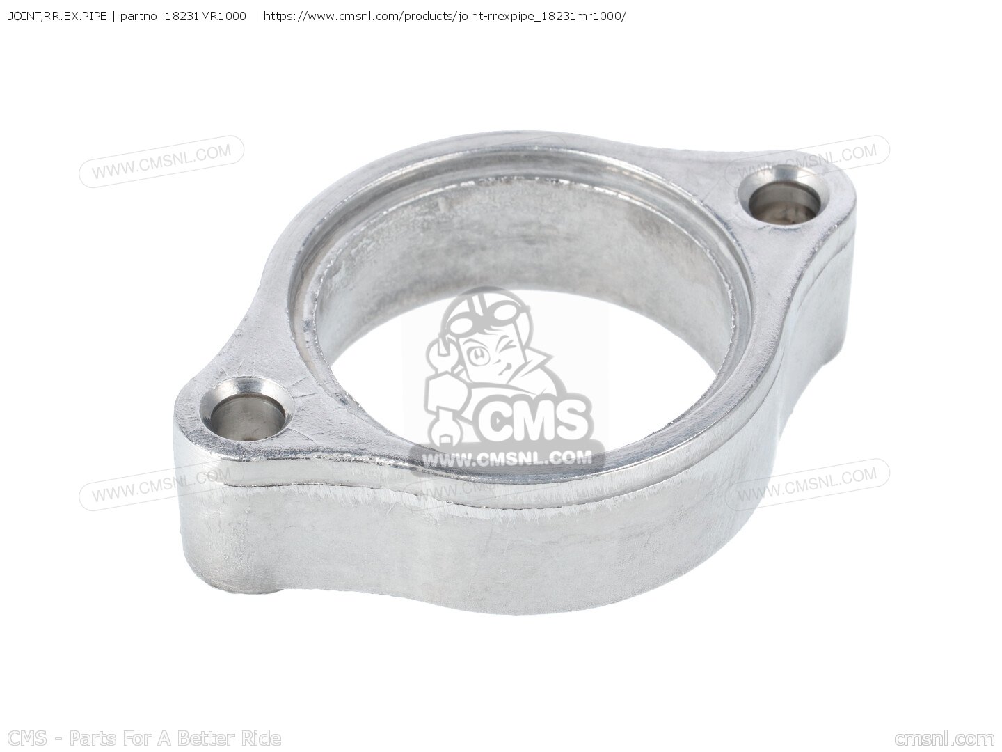 18231MR1000: JOINT,RR.EX.PIPE Honda - buy the 18231-MR1-000 at CMSNL
