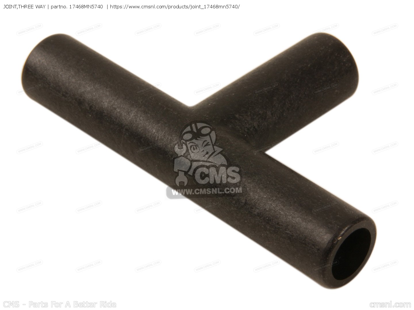 17468MN5740: JOINT,THREE WAY Honda - buy the 17468-MN5-740 at CMSNL