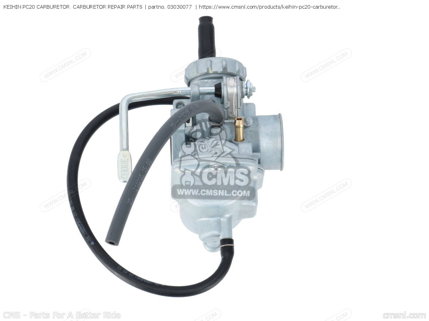 03030077: Keihin Pc20 Carburetor Carburetor Repair Parts Takegawa - buy the 03-03-0077 at CMSNL
