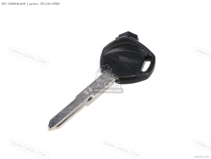 35121KVYP80: KEY COMP,BLANK Honda - buy the 35121-KVY-P80 at CMSNL