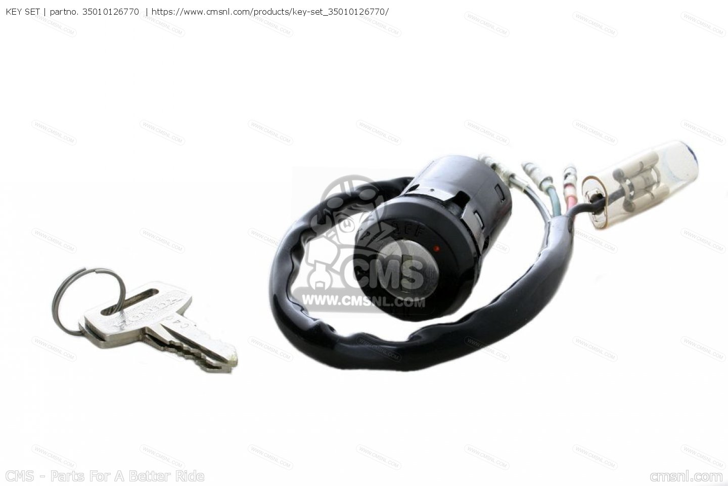 KEY SET for Honda - order at CMSNL