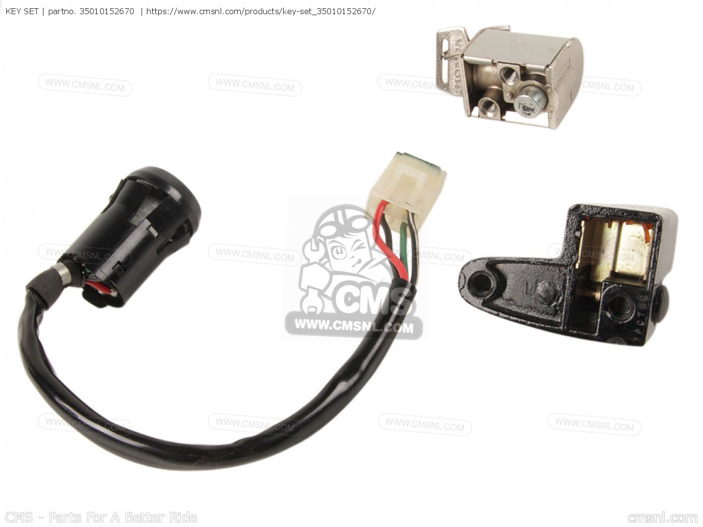 KEY SET for XL75 1978 USA - order at CMSNL