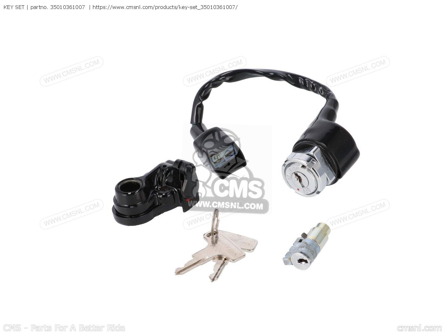 KEY SET for Honda - order at CMSNL
