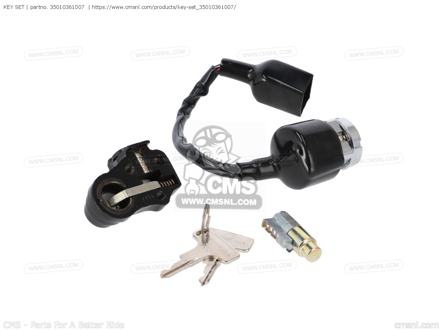 35010361007: KEY SET Honda - buy the 35010-361-007 at CMSNL
